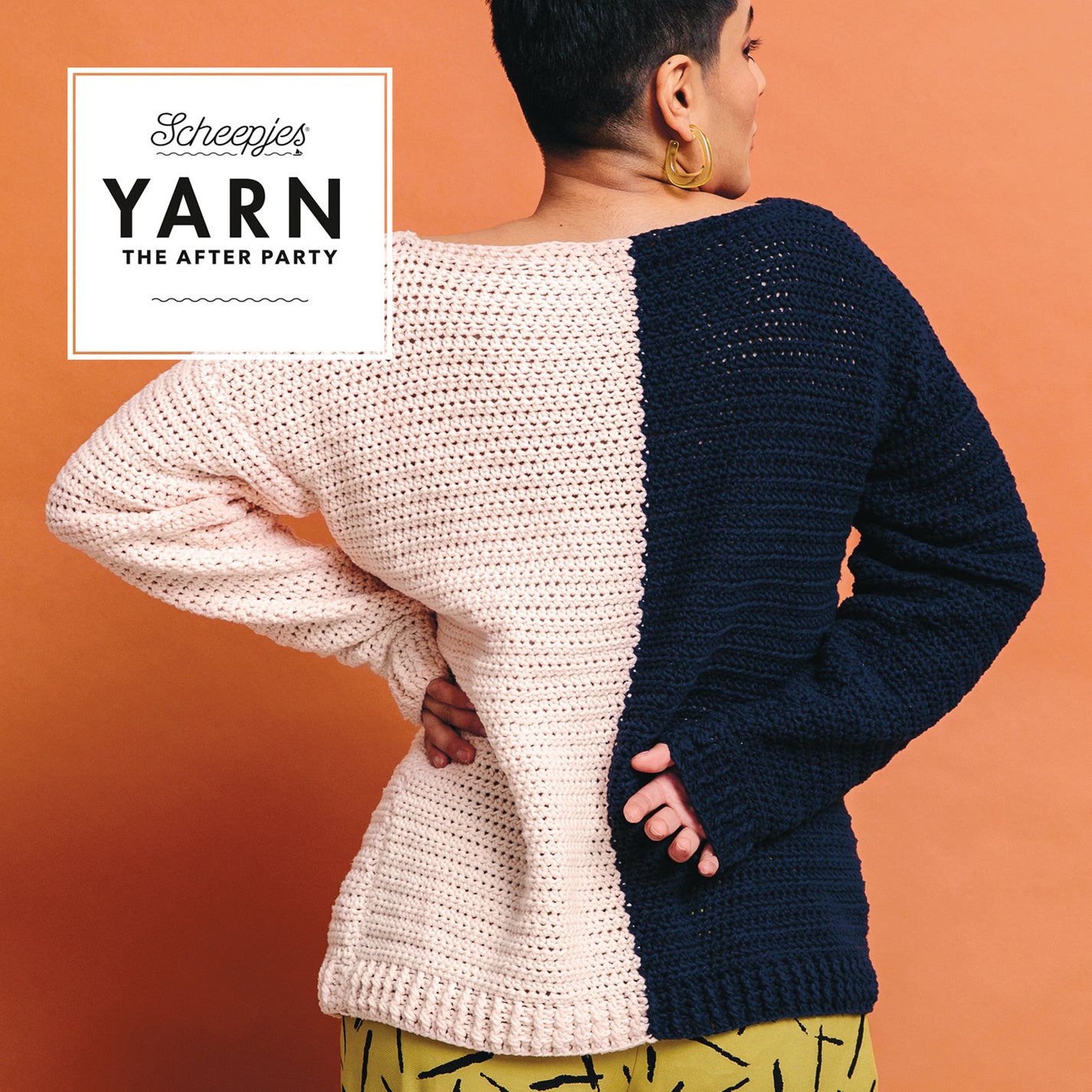 Half & Half Sweater Crochet Pattern – Little Yarn Co